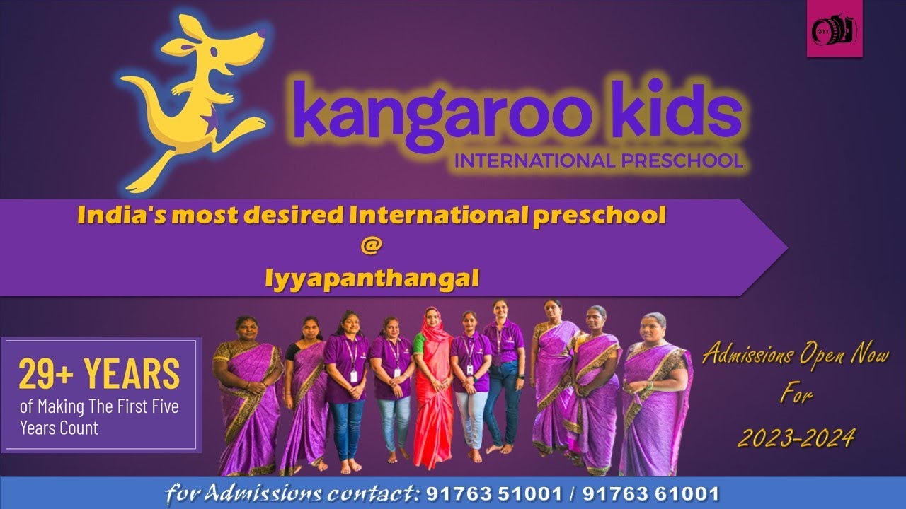 Kangaroo Kids Int'l Preschool - Iyyapanthangal, Chennai - YouTube