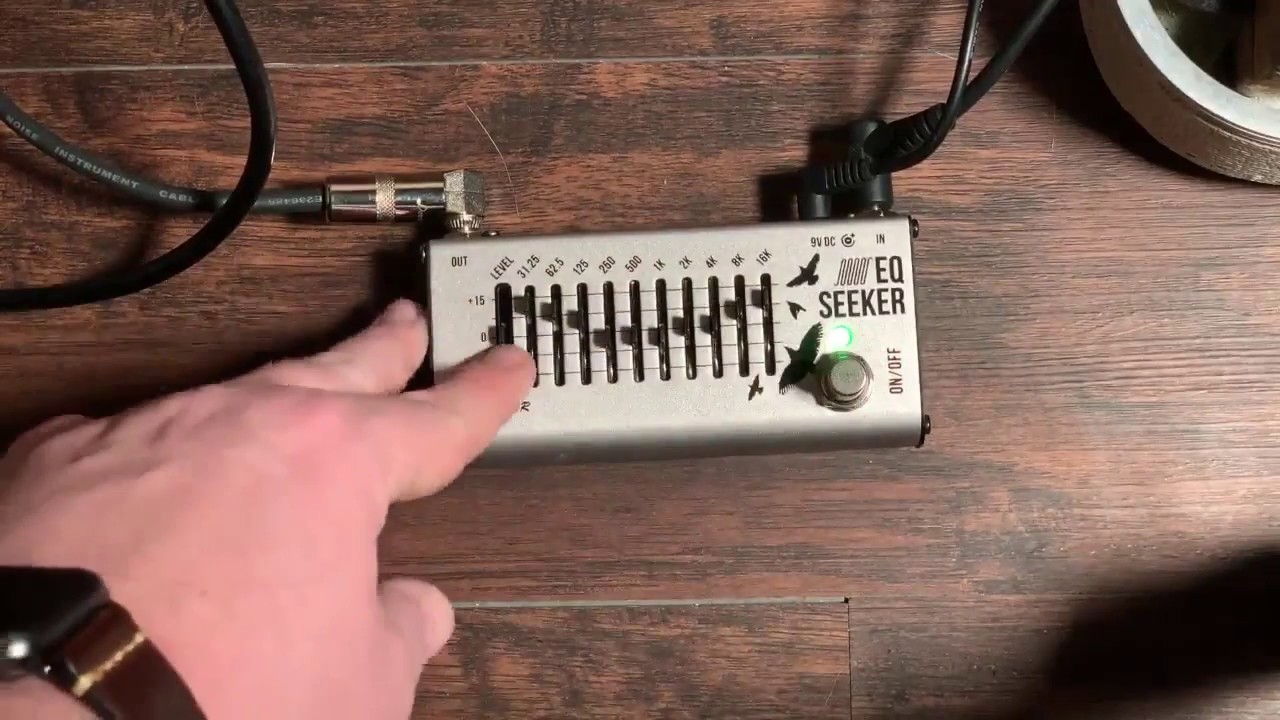 Donner EQ Seeker Ten Band Equalization Guitar Effect Pedal True Bypass ...