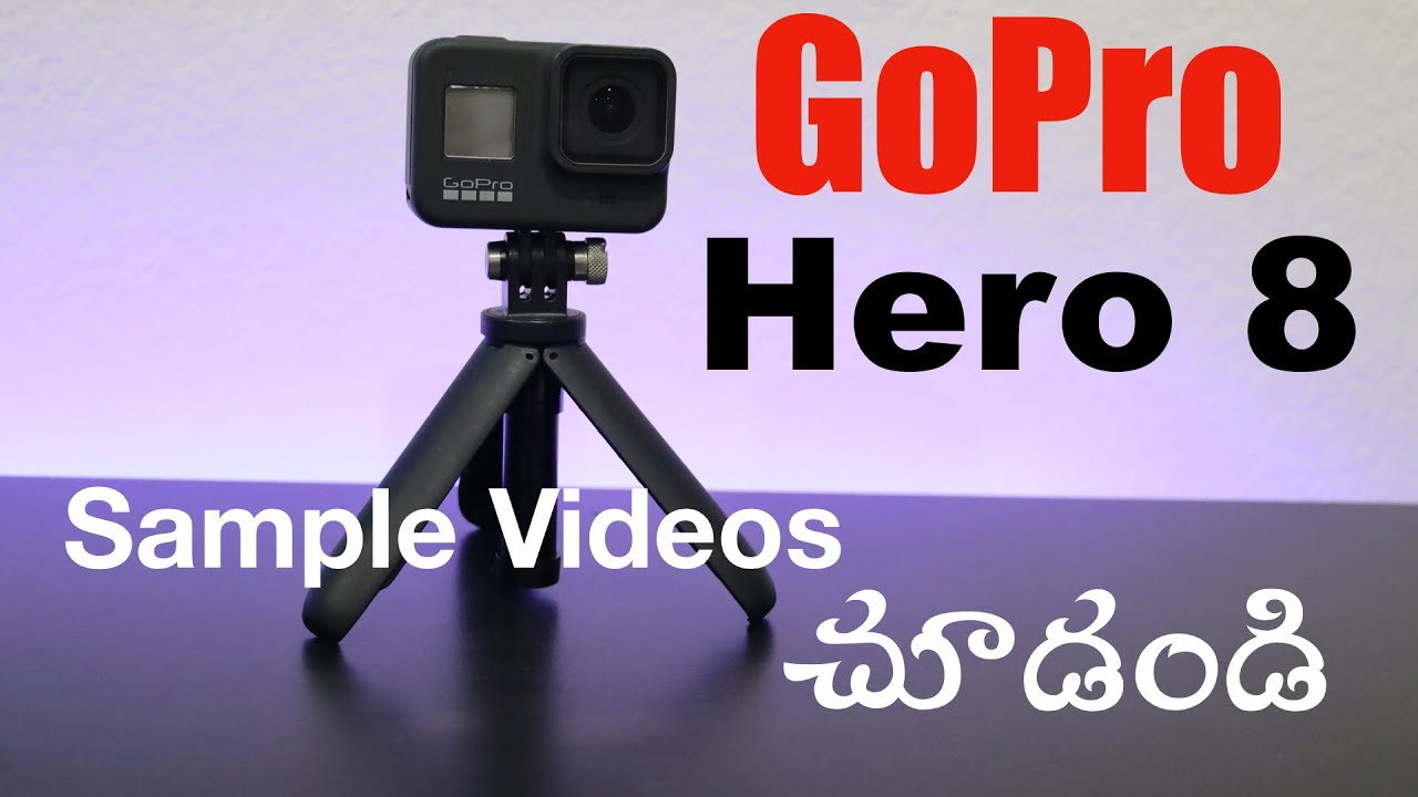GoPro Hero 8 Sample Videos తెలుగులో | TimeLaps 4K Video quality | By ...