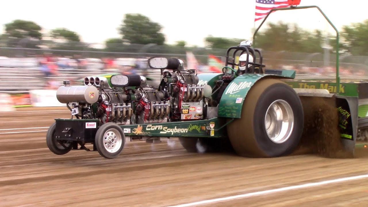 Super Modified Tractor Pulling! NTPA Stars, Stripes, & Freedom Truck ...
