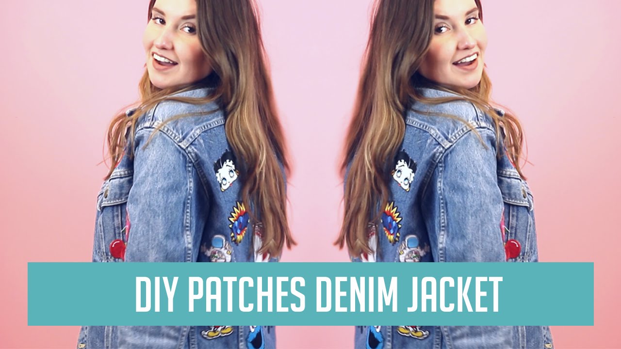 DIY Patches Denim Jacket - YouTube