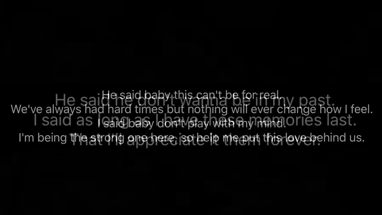 JOEY - He Said (Lyrics) - YouTube