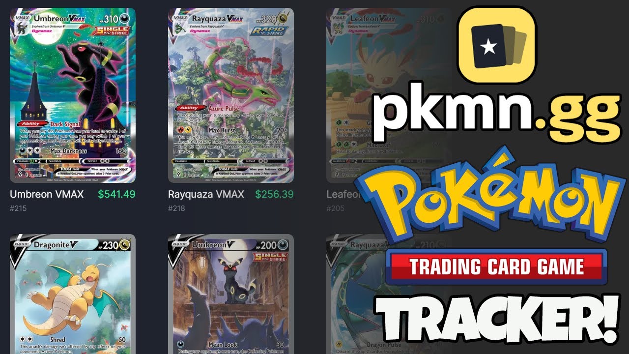 The BEST Way To Track Your Pokémon Card Collection! - PKMN.GG Review ...