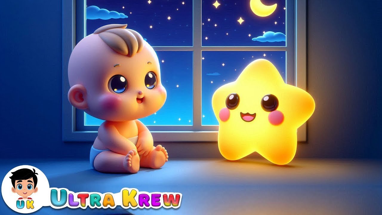Twinkle Twinkle Little Star | @Ultra Krew Nursery Rhymes & Kids Song ...