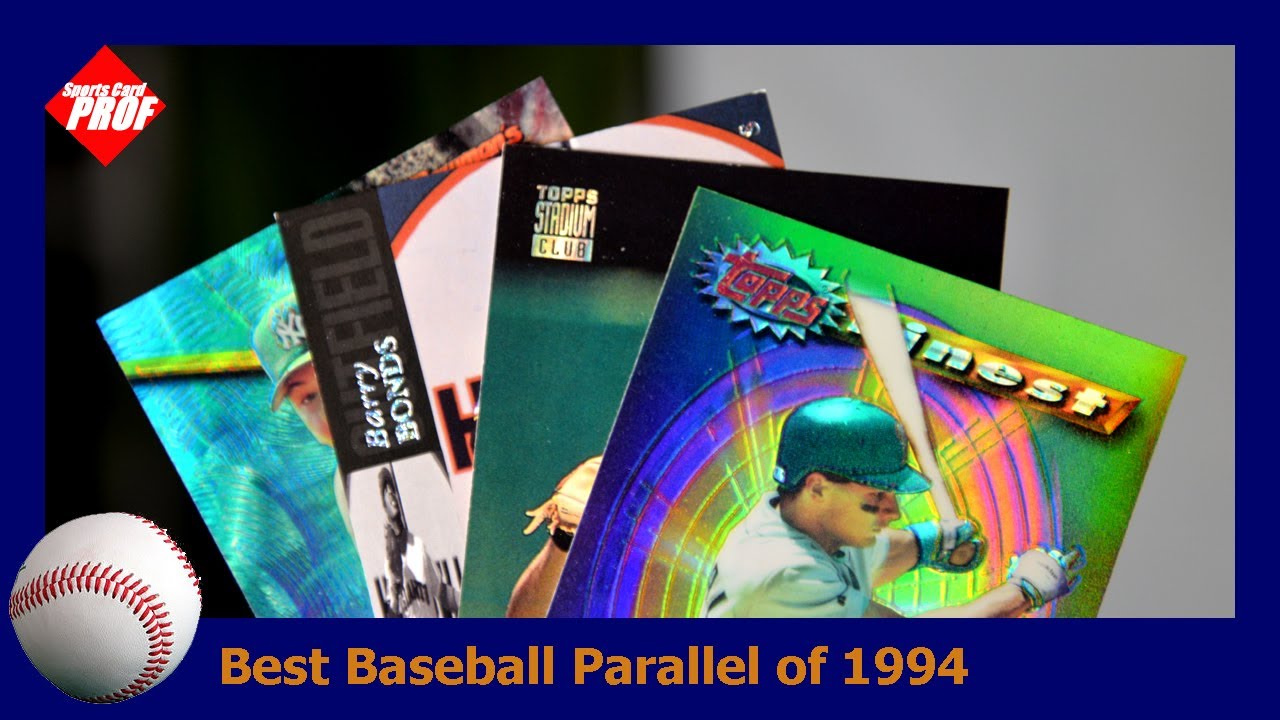 Ranking the Best Baseball Parallel Designs of 1994 - YouTube