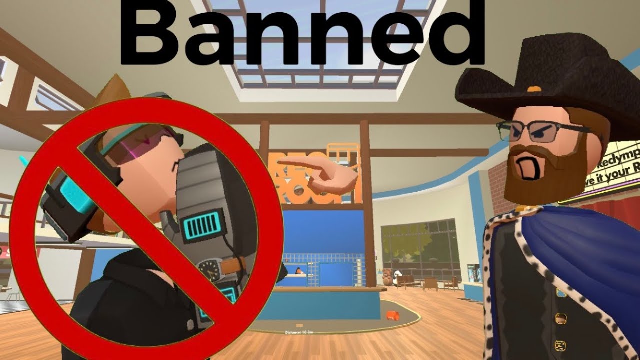 Getting banned speedrun - rec room - YouTube