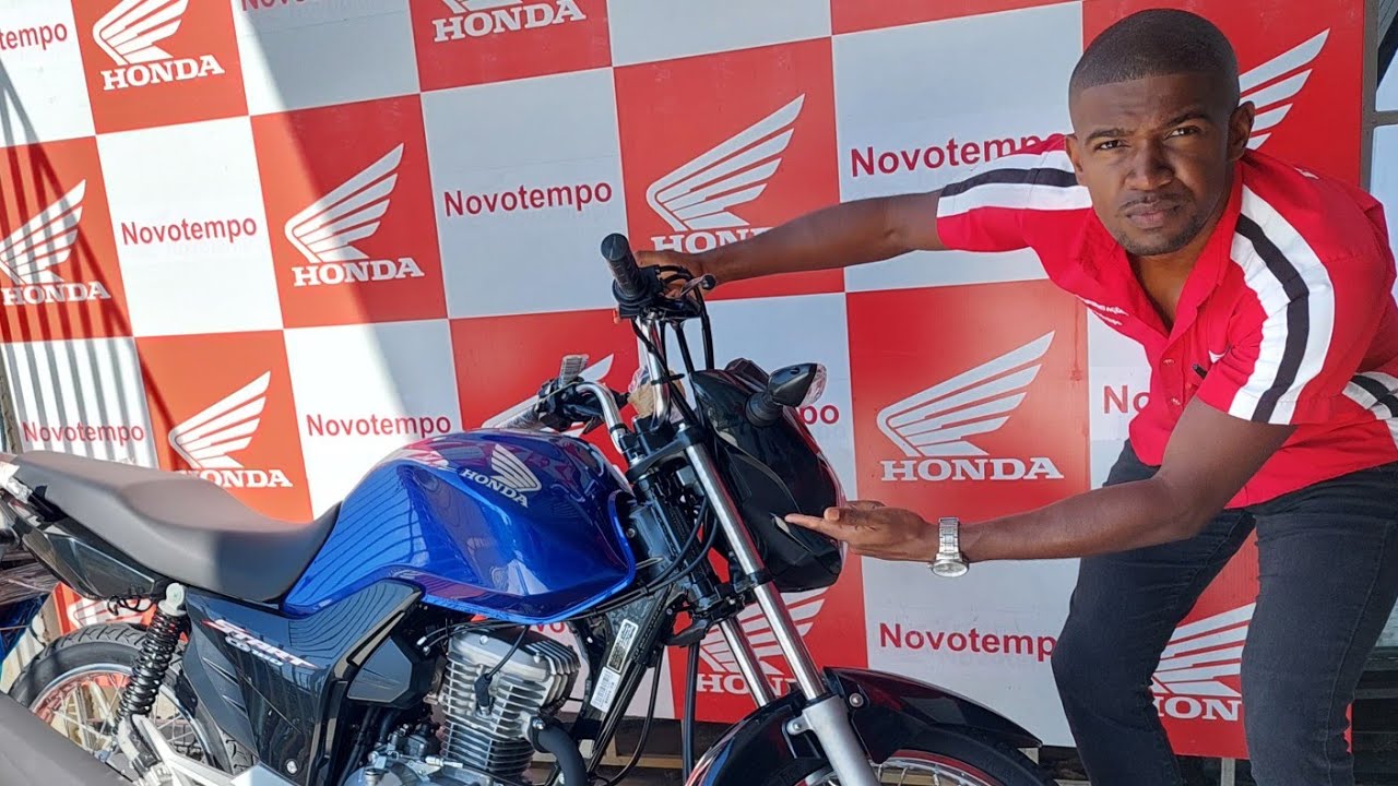 ELA CHEGOU! CG START 160 AZUL 2023 EM DETALHES! - YouTube