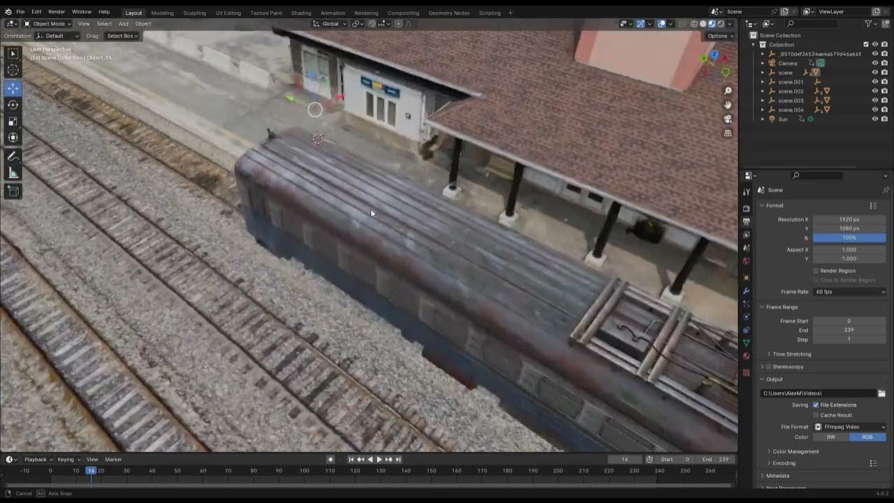 Train Render Breakdown - YouTube