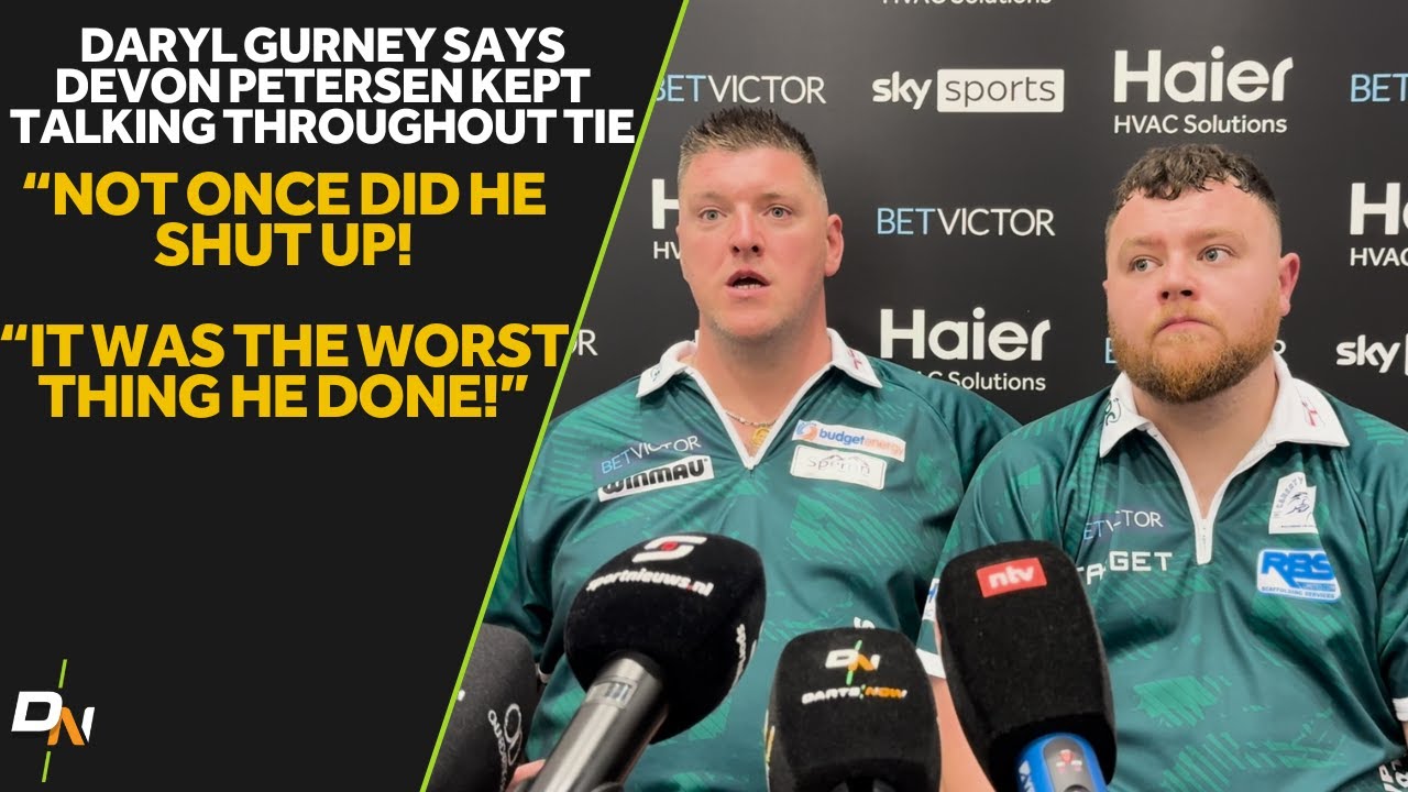 "NOT ONCE DID HE SHUT UP" | Daryl Gurney Says Devon Petersen Talked ...