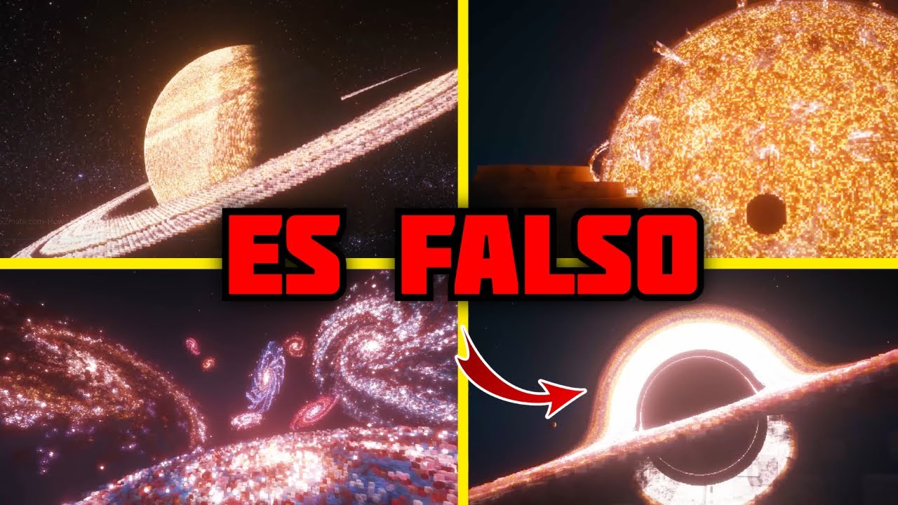 😱 ASI CREARON TODO EL UNIVERSO EN MINECRAFT ⛏️ - YouTube