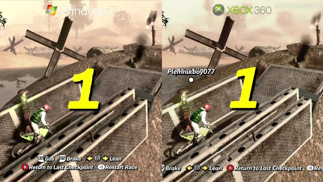Trials Evolution - PC vs Xbox 360 - Graphics Comparison - YouTube