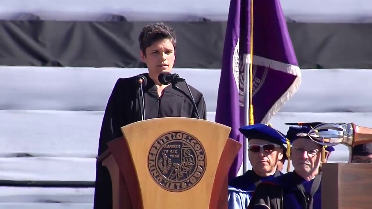 Kate Fagan (Comm'03) speaks at CU Boulder - YouTube
