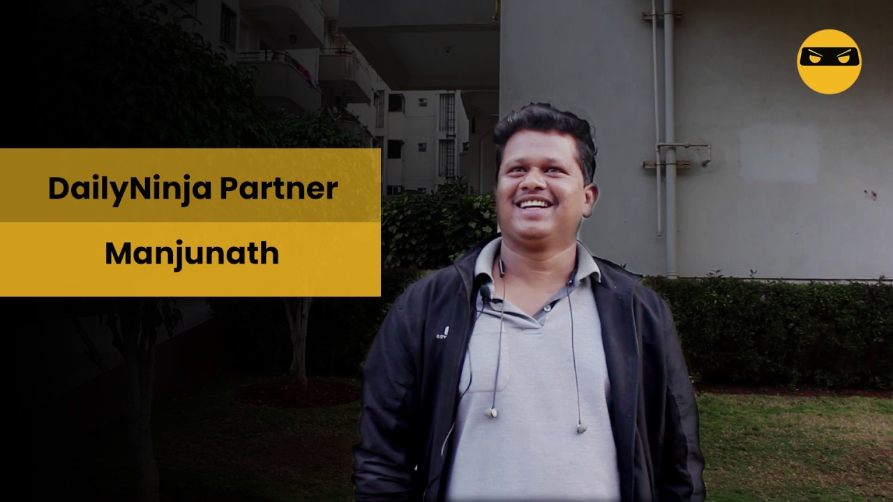 DND Vendor Manjunath Tells his story - DailyNinja - YouTube