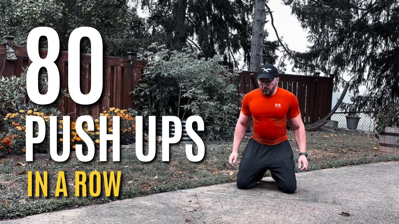 80 PUSH UPS IN A ROW - YouTube
