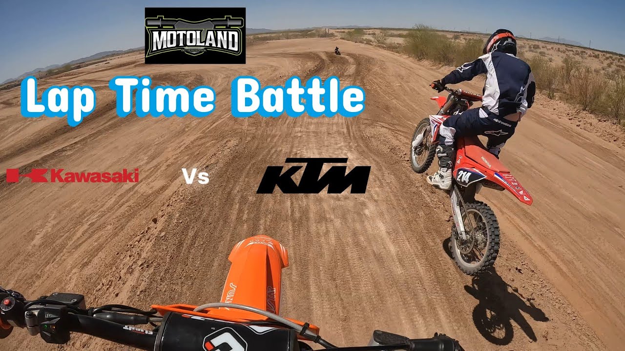 2-Stroke vs 4-Stroke Lap Battle | Motoland MX Park - YouTube