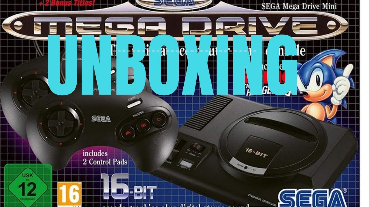 UNBOXING - Mega Drive Mini - YouTube
