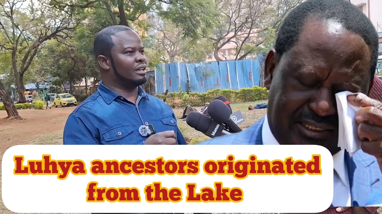Luhya tribe will never be united until Raila odinga exits politics - YouTube