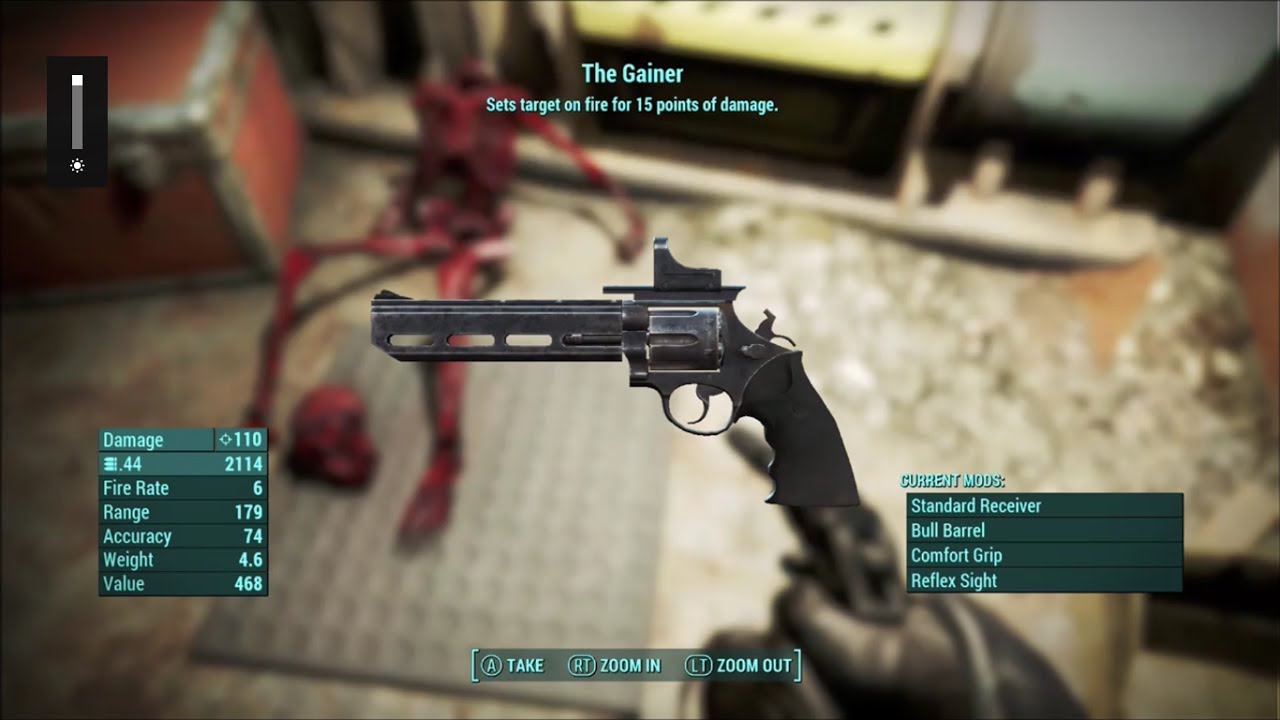 Fallout 4 - The Gainer - RARE/UNIQUE WEAPON! - YouTube