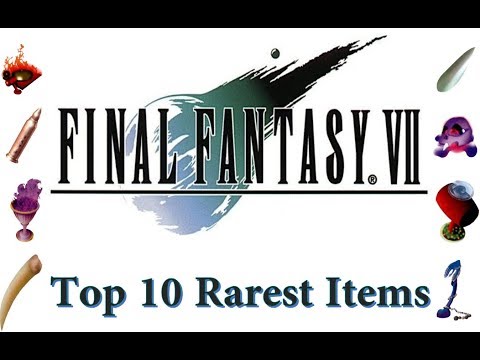 Top 10 Rarest Final Fantasy VII Items - YouTube