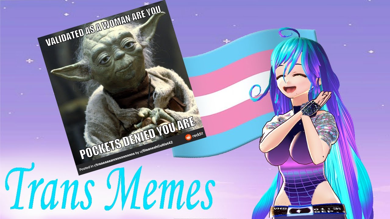 REACTING TO TRANS MEMES BECASE ITS TRANS AWARENESS WEEK - YouTube