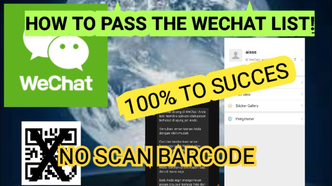 WORK !! How to create account wechat SUCCES TO 100% || Register to ...