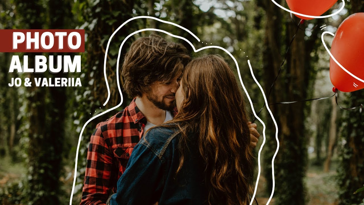 First Year Anniversary Photo Album | Jo & Valeriia Romantic Photoshoot - YouTube