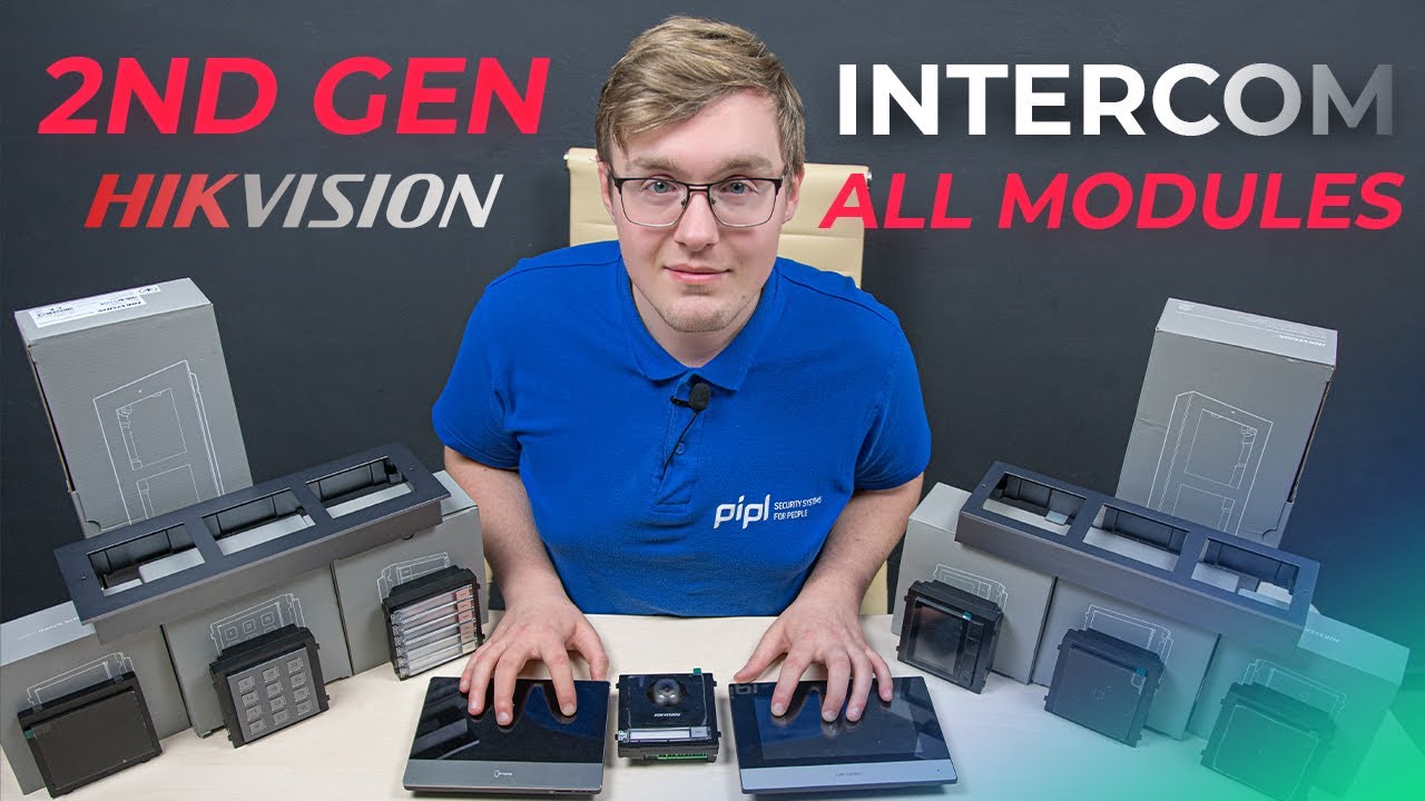 All Modules Review & Setup in Hikvision 2ND Generation Modular Intercom ...
