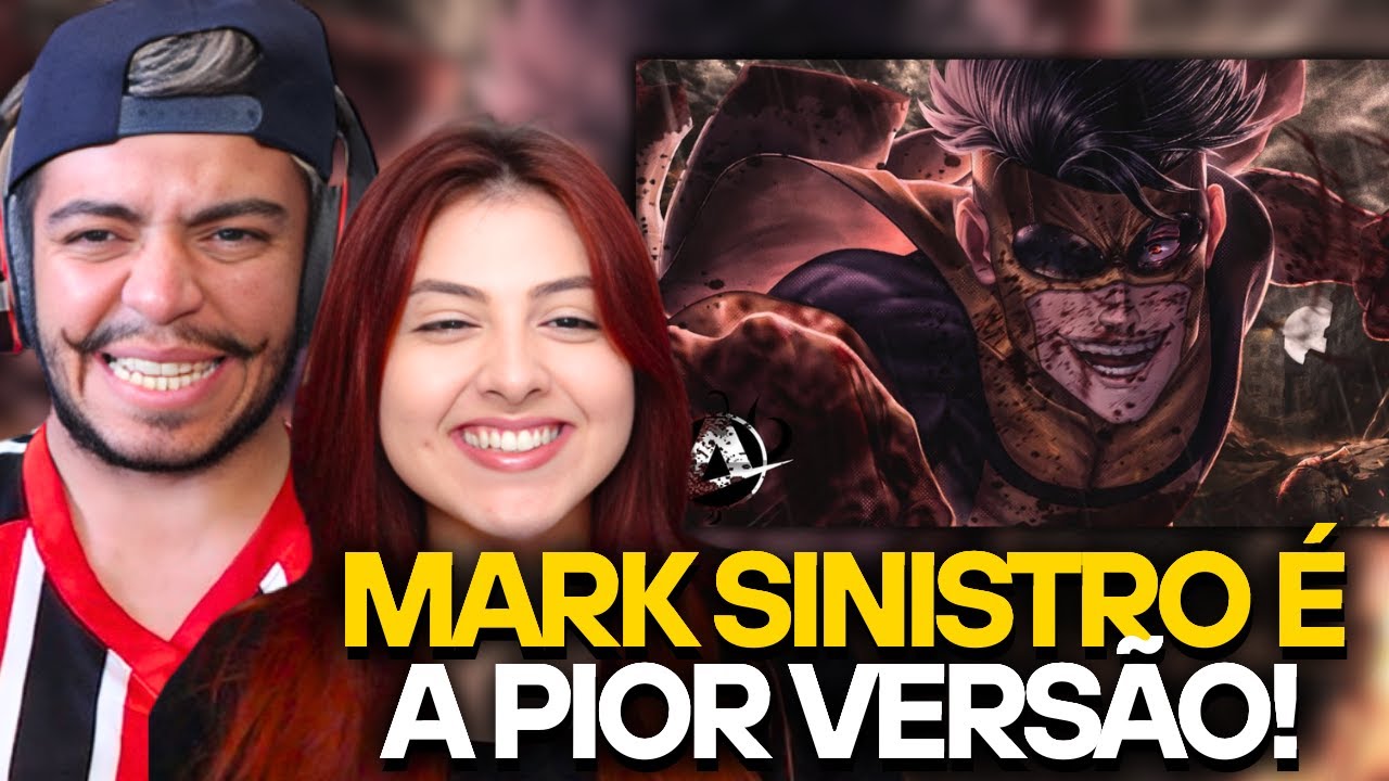 AniRap ♪ Mark Sinistro (Invencivel) | Pior Versão | AniRap | REACT ...