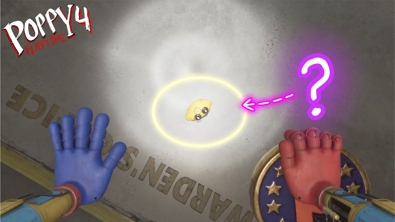 lemon? - Poppy Playtime: chapter 4 - YouTube