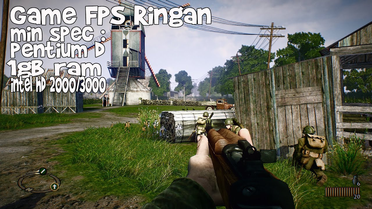 Game FPS Ringan | Game Perang WWII | Brothers In Arms Hell's Highway ...