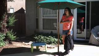 How to Keep Your Umbrella from Falling Over in the Wind - Rhino BaseMate - Umbrella Base Weights