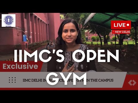 Exploring IIMC’s Open Gym | ft. Kanishka | Walk through - YouTube