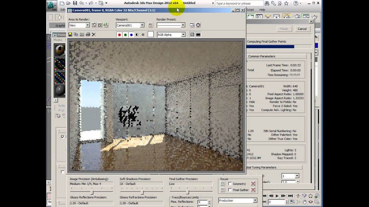 AutoCAD to 3D Studio Max Design 2013 pt2 - materials + mapping - YouTube