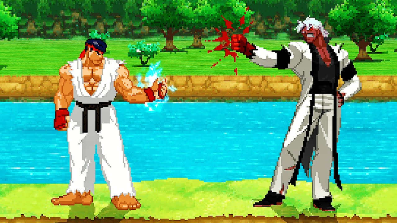 Ryu Mushin Vs. God Rugal - The Humble Warrior - YouTube