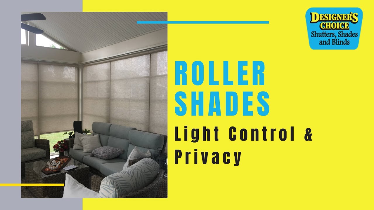 Roller Shades for Sun room | Window Shades to Block Heat and Sun - YouTube