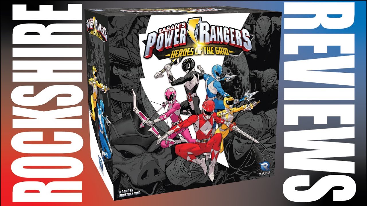Power Rangers: Heroes of the Grid | Renegade Game Studios | RockShire ...