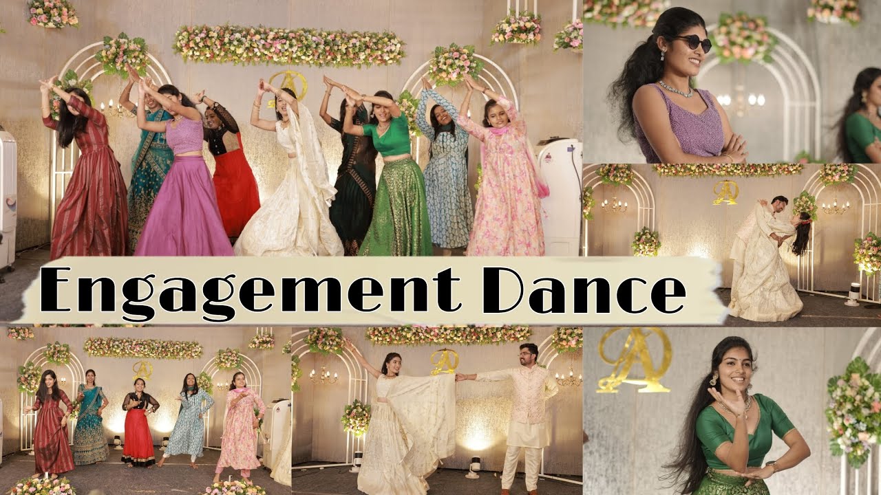 ENGAGEMENT DANCE FULL VIDEO | COUPLE DANCE | KERALA ENGAGEMENT ...
