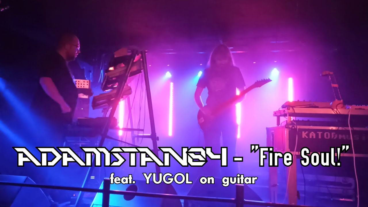 ADAMSTAN84 feat. Yugol - "Fire Soul!" - live at Back To The '80s - YouTube