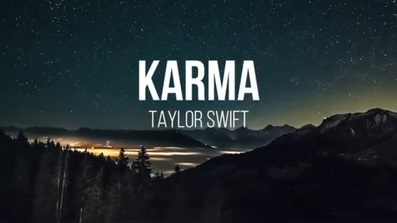 Karma (lyrics) By Taylor Swift | Karma | IceSpice | Taylor Swift # ...