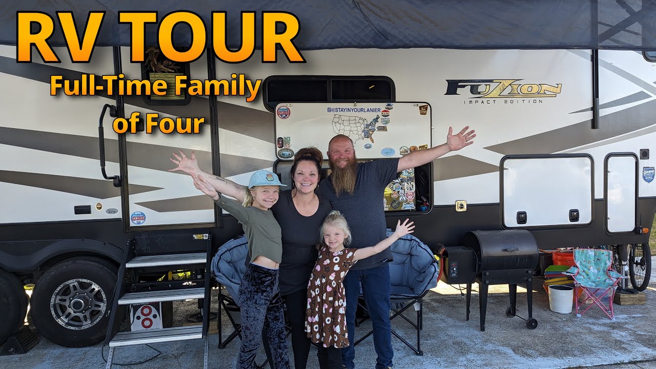 RV TOUR // Full-Time Family of Four / Fuzion Impact 415 / Tour Their ...