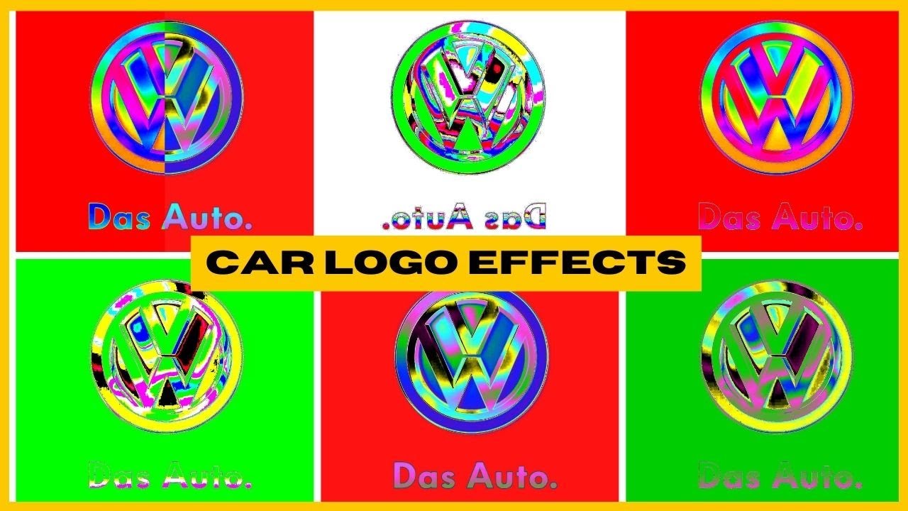 (PARODY) NEW & OLD VOLKSWAGEN DAS AUTO LOGO ANIMATION IN DIFFERENT ...