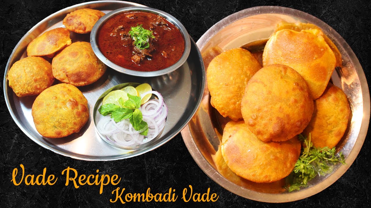 Instant Kombadi Vade | अस्सल मालवणी वडे | Gatari Special Kombadi Vade ...