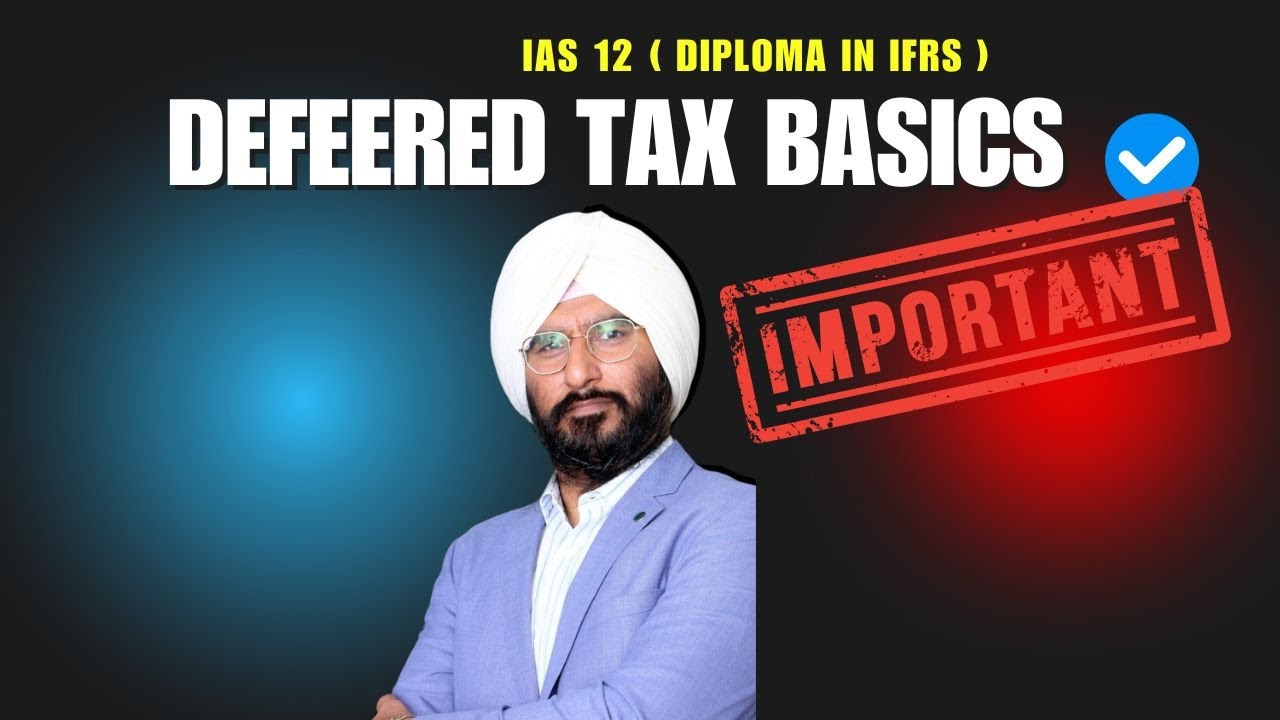 Deferred Tax Basics I IAS 12 I Diploma In Ifrs I IAS12 DEFEERED TAX # ...
