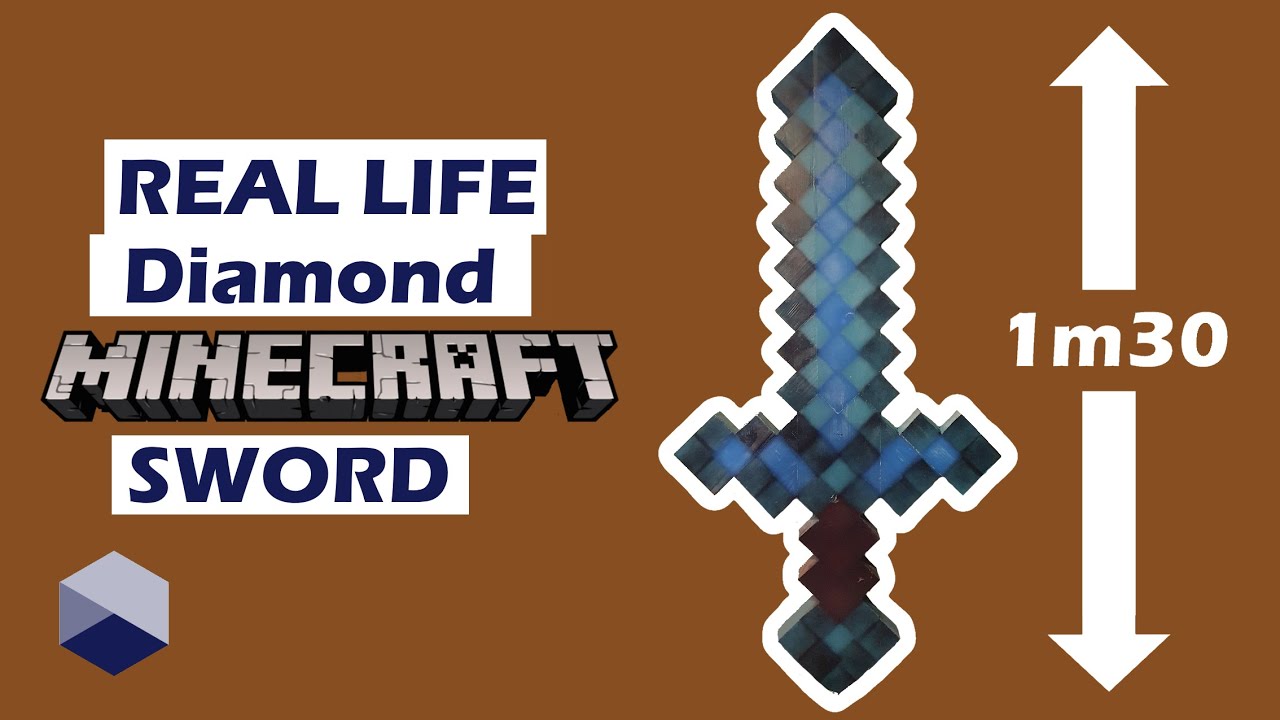 How to make a wooden Minecraft sword - YouTube