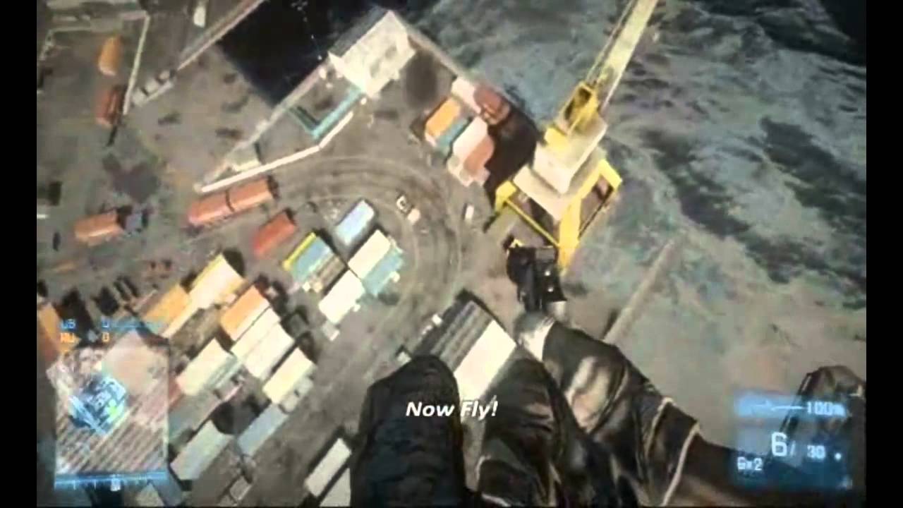 BF3 - Noshahr Canals Crane Spot Tutorial (TDM) - YouTube