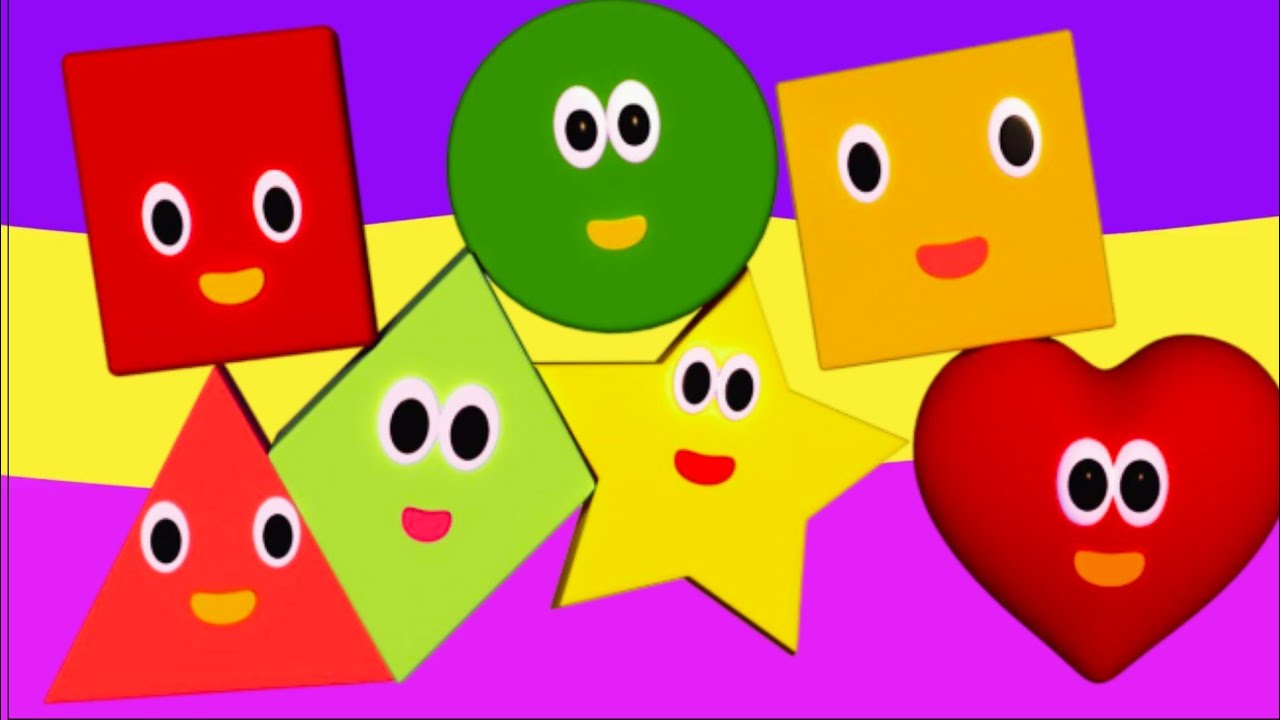 Shapes Phonics Song| Abc Phonics Song | Nursery Rhymes| Shapes for ...