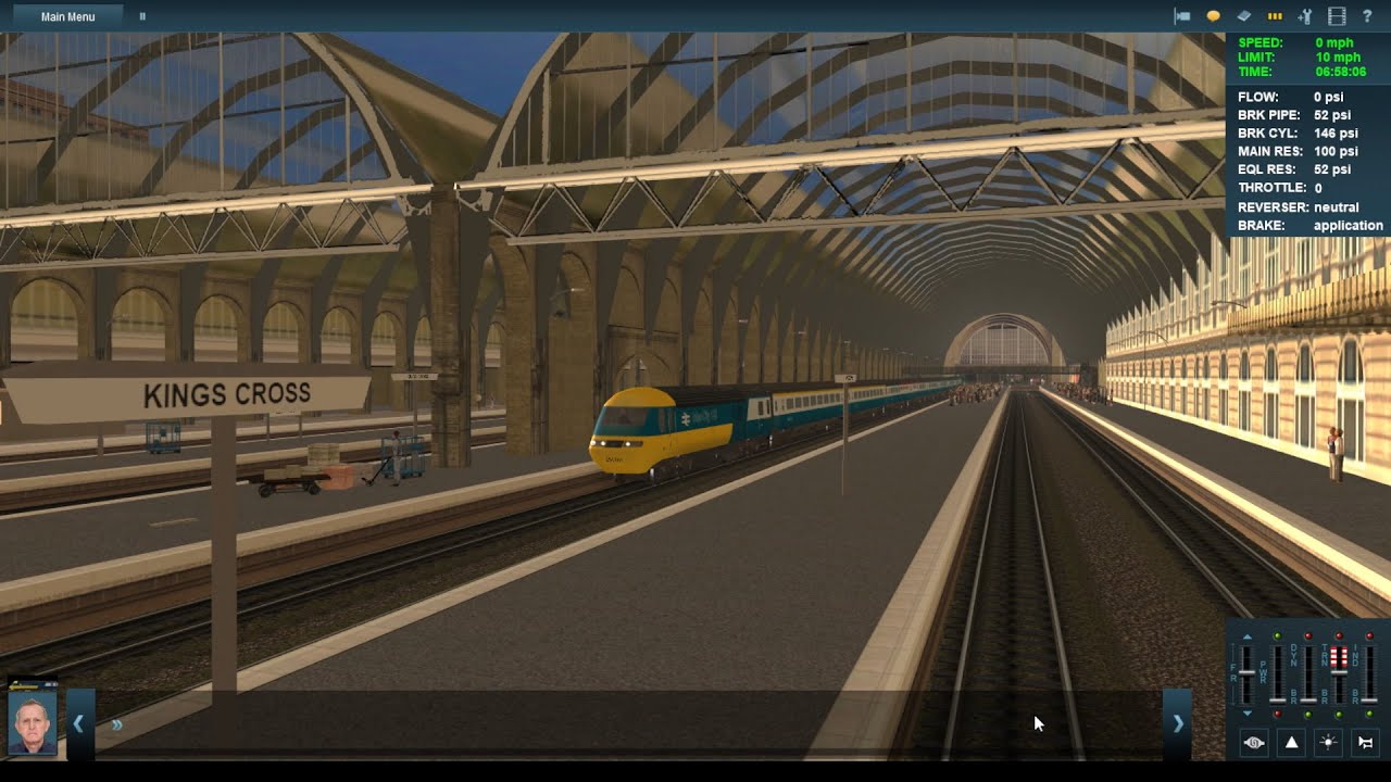 Trainz: A New Era | ECML Early Testrun Kings Cross-Peterborough - YouTube