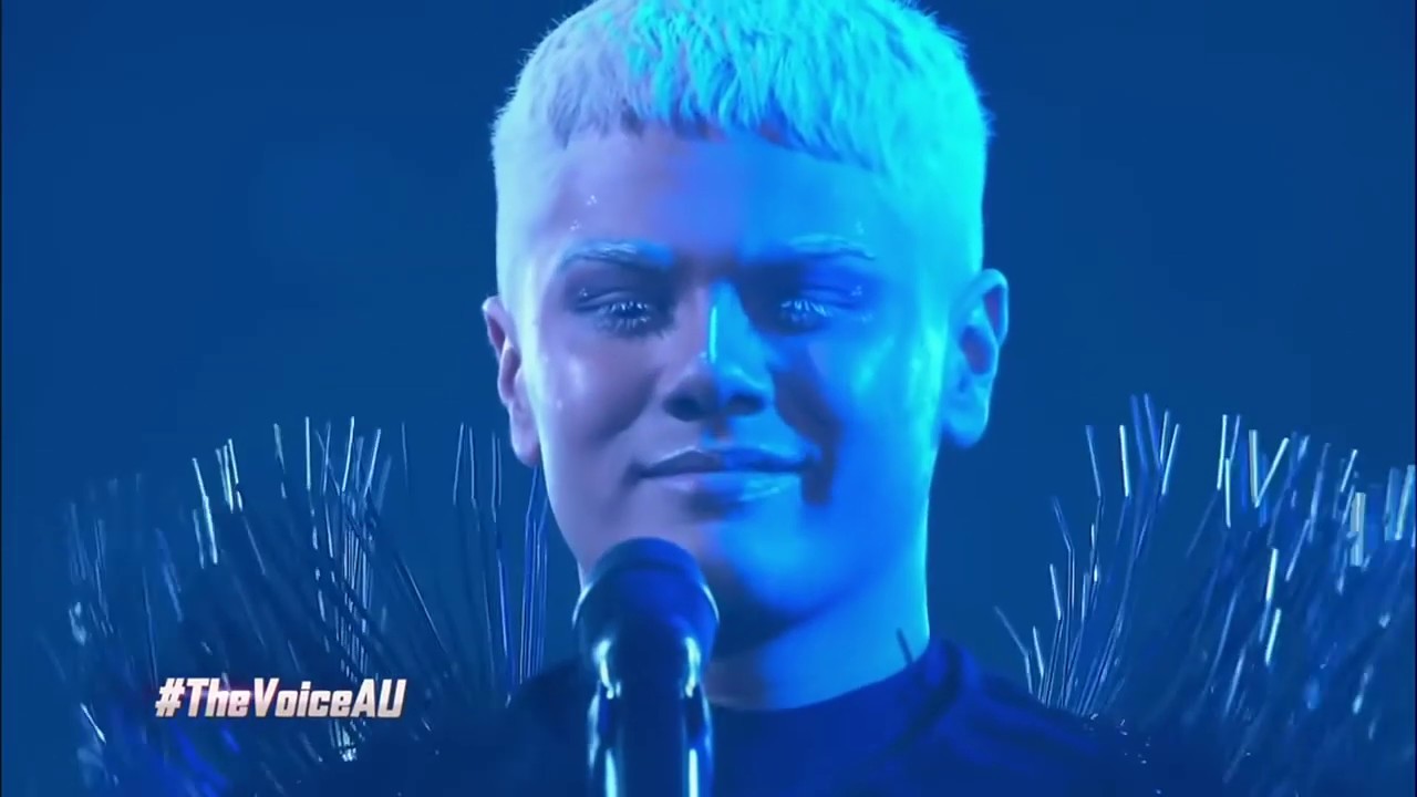 The Blind Auditions Sheldon Riley sings ‘Frozen’ The Voice Australia ...