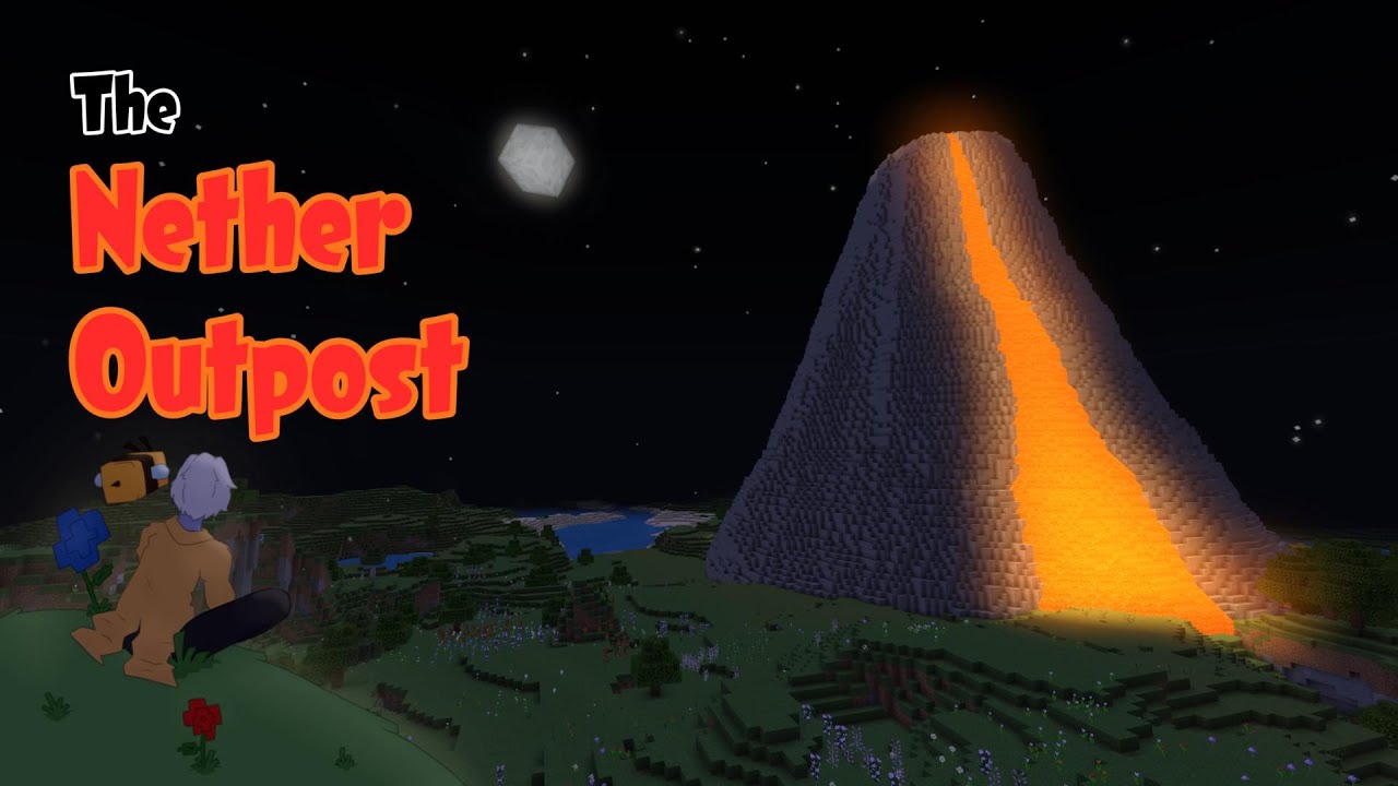 The Nether Outpost | Minecraft Build Montage - YouTube