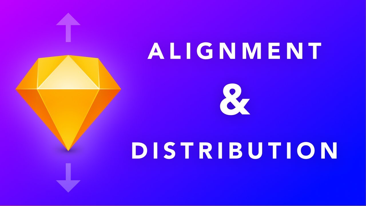 Alignment and Distribution 101 in Sketch - YouTube